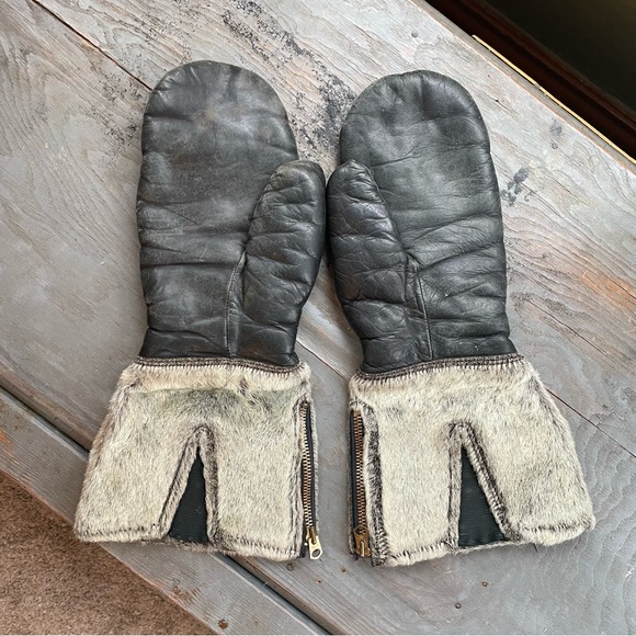 Wolverine | Accessories | Vintage Wolverine Black Leather Snowmobile ...